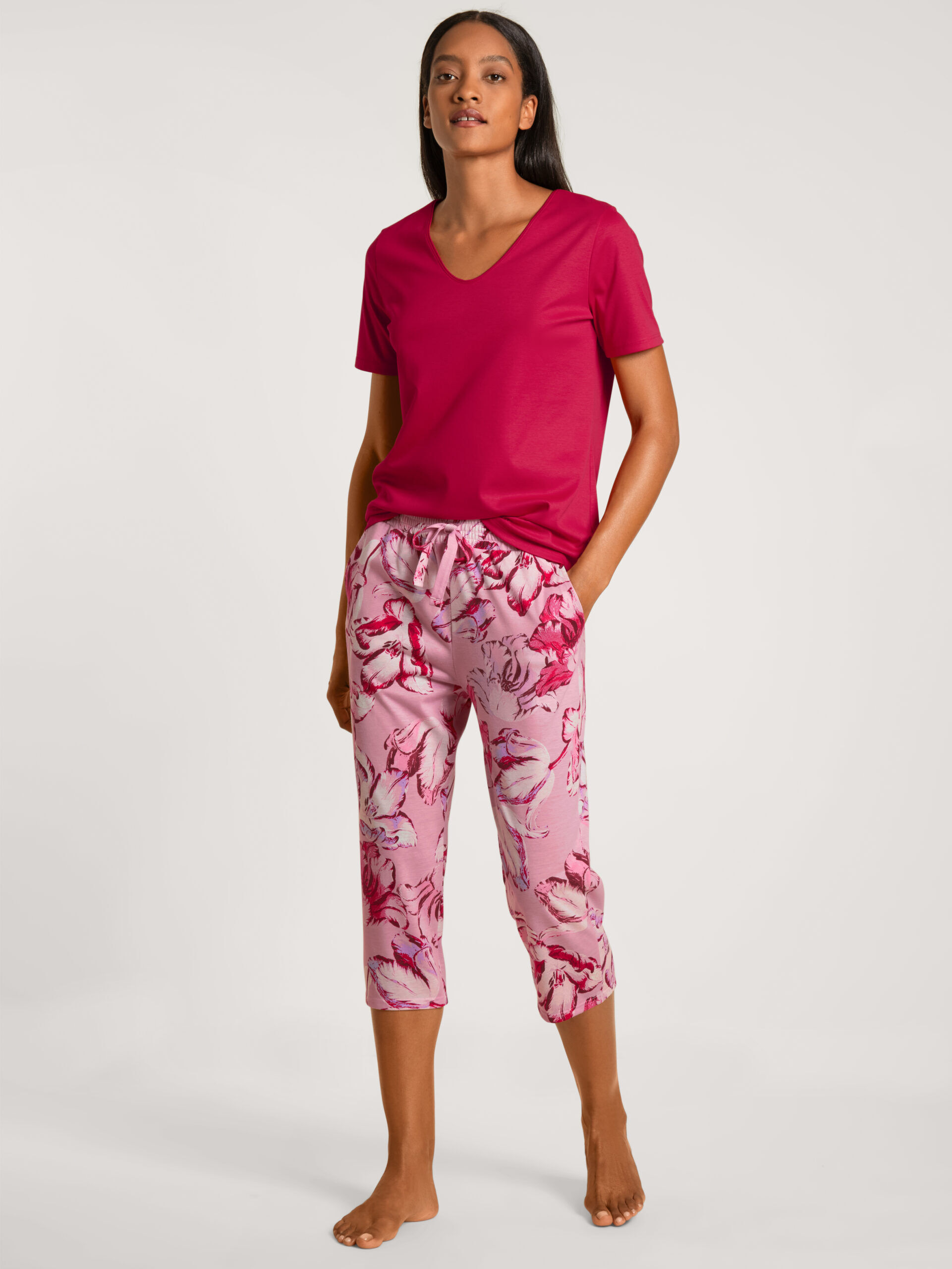 Calida Damentop Kurzarm 14051 barberry red | Mein Style