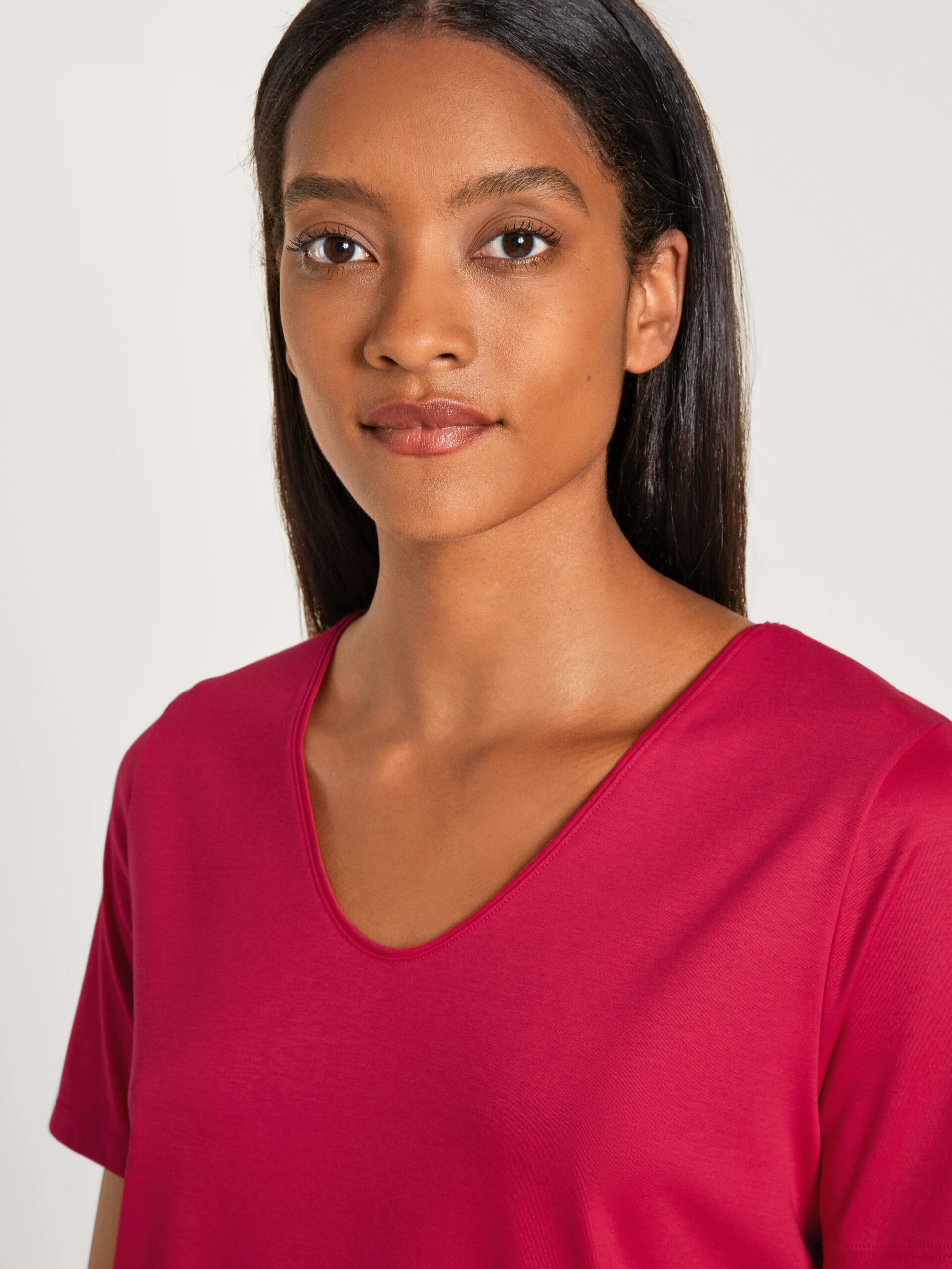 Calida Damentop Kurzarm 14051 barberry red | Mein Style